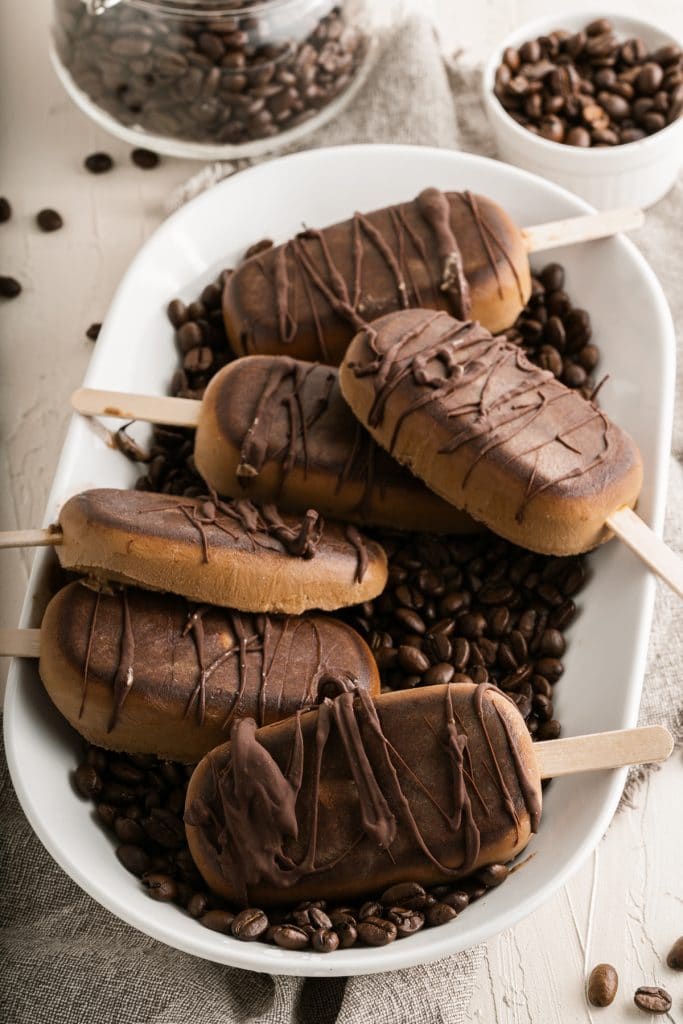 Mocha Popsicles - Lauren Kelly Nutrition
