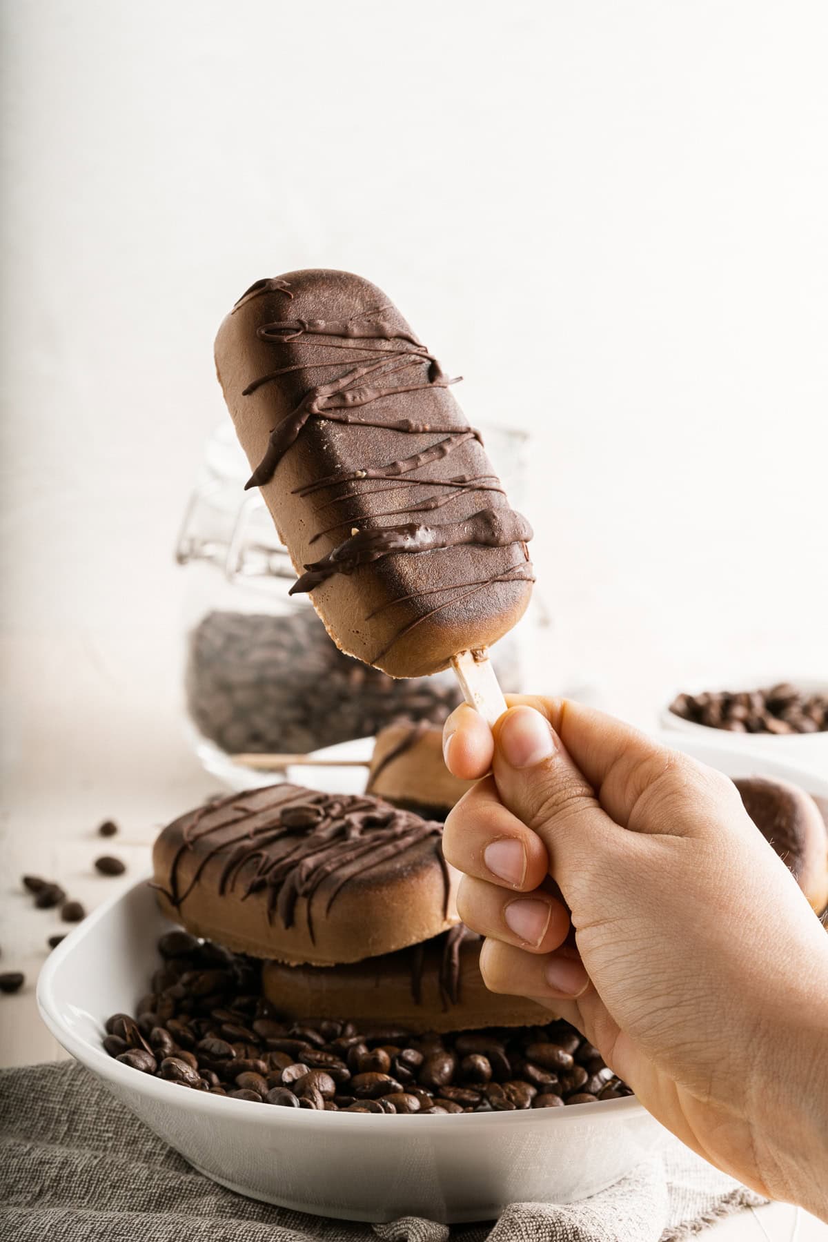 Mocha Popsicles - Lauren Kelly Nutrition